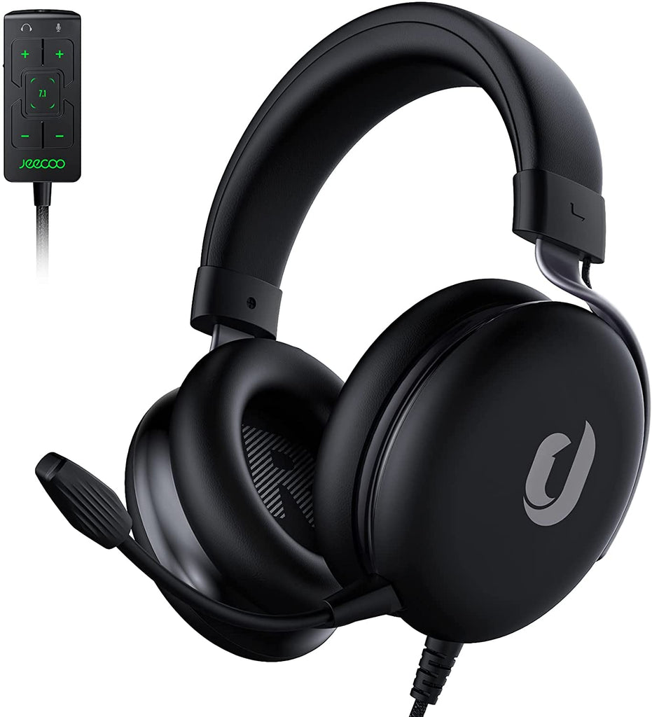 Jeecoo J100 Pro Detachable Noise Canceling Microphone Gaming Headset